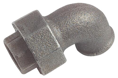Coude union conique ff50/60 fonte noire n° 96 58096-50 Coude union conique ff50/60 fonte noire n° 96 58096-50